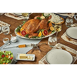 J&B Goods Professional Automatic BBQ Meat Marinade Injector Gun Kit with Case, 2 oz Large Capacity Barrel and 4 Commercial Grade Marinade Needles.