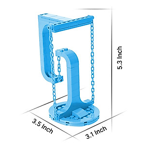 WINNER SPACE Tensegrity Sculpture Creative Building Sets, MOC Tensegrity Table Balancing Model, Physics Toy, Halloween Decor Christmas Easter Gifts for Boys Girls, Orange (66 PCS)