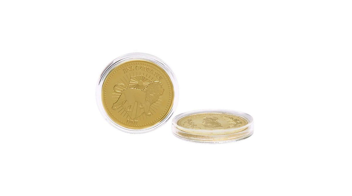 Continental Gold Coin Collecting Metal Coin - 5 Pack | Collectible Coins