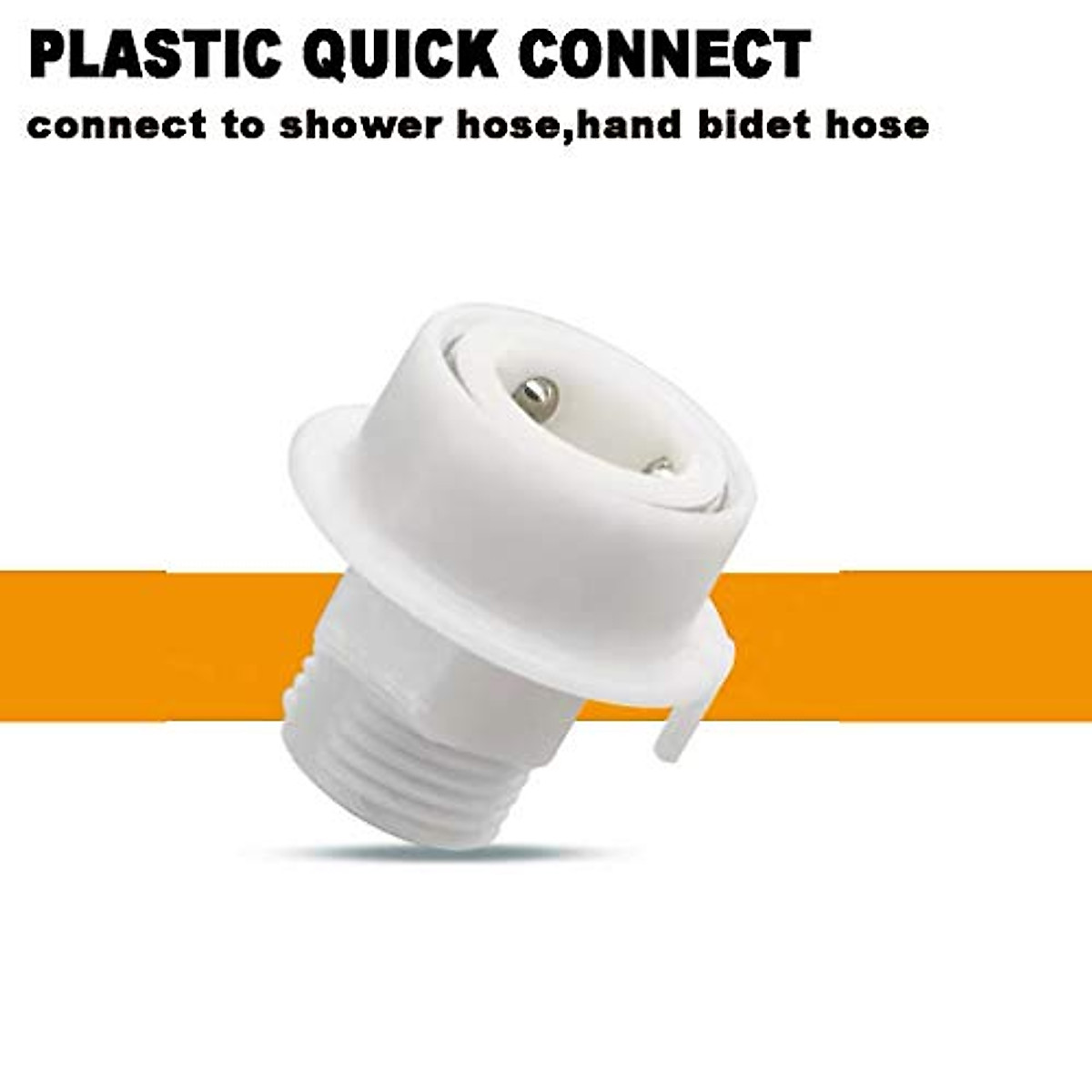 MissMin faucet to shower hose diverter to Dishwasher Snap,aerator quick connect to hand bidet and shower,for bathroom/kitchen sink