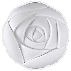Funshowcase Large Rose Silicone Mold Tray Shape Size 5.7x5.7x2.5inch