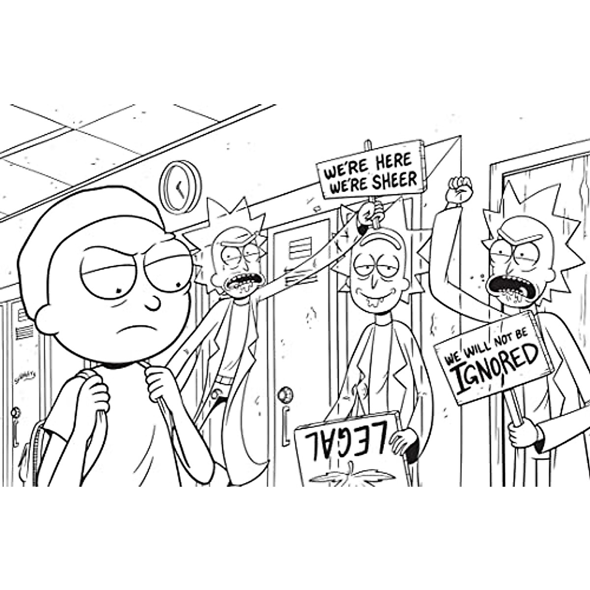 Rick and Morty: The Official Coloring Book: Sometimes Science is More Art Than Science