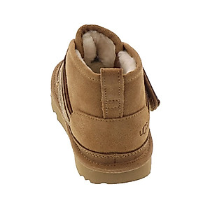 UGG Unisex-Child Neumel Snapback Boot, Chestnut, 7