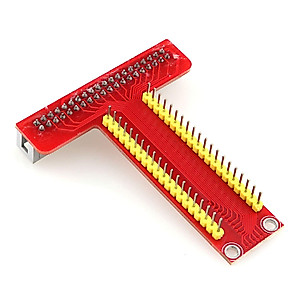DGZZI RPi GPIO Breakout Expansion Board+ 21cm 40Pin GPIO Flat Ribbon Cable for Raspberry Pi 4B/3B/3B+/2B/1B+