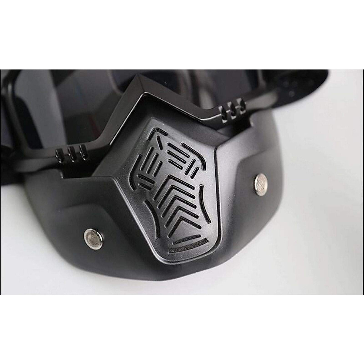 Retro Vintage Glasses Cross Country Motorcycle Goggles Skiing Goggles Outdoor Riding Cycling mask Goggles (Black Frame Colourful)