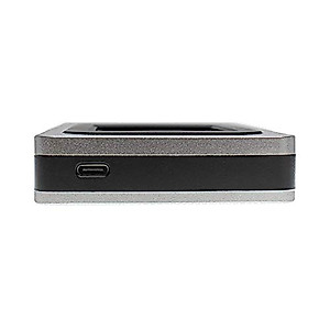 DataLocker 1TB SSD External Hard Drive for Mac, Windows, & Linux - Portable SSD Hard Drive with Password Protected Hardware Encrypted SSD, Touchscreen, TAA Compliant, & IP64 Dust/Water, USB-C/USB-A
