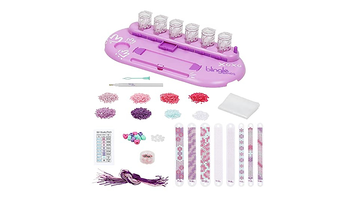 Create Sparkly Bracelets with Blingle Bands Deluxe Studio