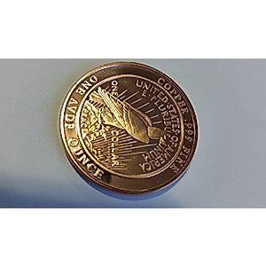 Peace Dollar Copper 1 Ounce Coins Full Roll of 20