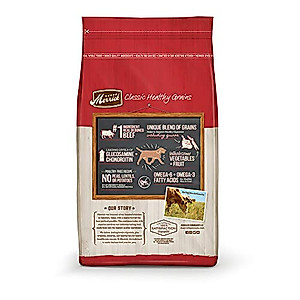 Merrick Classic Healthy Grains Real Beef & Brown Rice Recipe with Ancient Grains Dry Dog Food, 25 lbs.