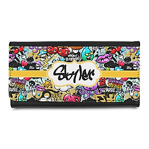 RNK Shops Personalized Graffiti Leatherette Ladies Wallet