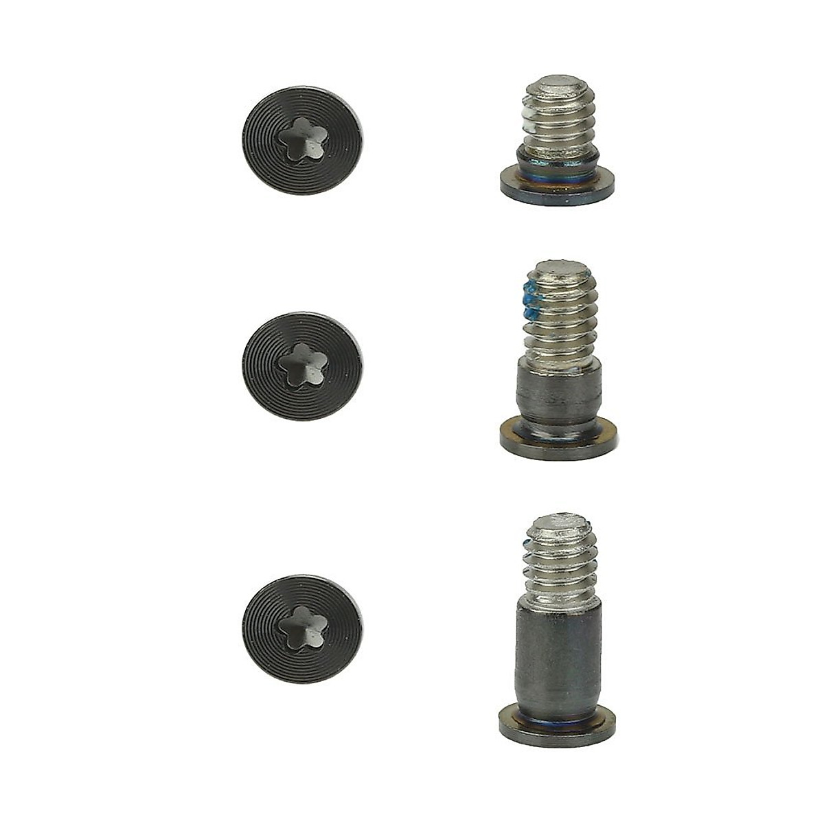 Pentalobe Bottom Case Screws and Pentalobe Screwdriver Compatible with MacBook Pro Retina 13 inch A1708 (Gray)