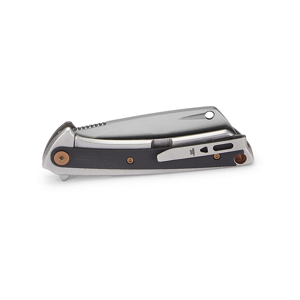 Buck Knives 263 HiLine Folding Pocket Knife 3.6" D2 Satin Blade, Aluminum and G10 Handle