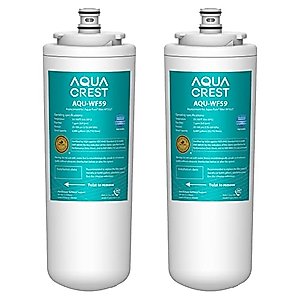 AQUACREST AP5527 Reverse Osmosis Pre and Post Water Filter Cartridge, Replacement for Aqua-Pure AP5527, 5598101, AP-RO5500, APRO5500 Reverse Osmosis System (1 Set), Model No.WF59.
