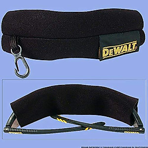 DEWALT DPG59-120C Reinforcer Rx-Bifocal 2.0 Clear Lens High Performance Protective Safety Glasses with Rubber Temples and Protective Eyeglass Sleeve