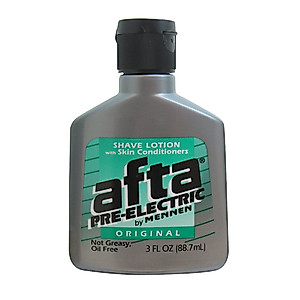 Afta Pre-Electric Shave Lotion With Skin Conditioners Original 3 oz (6 pack)