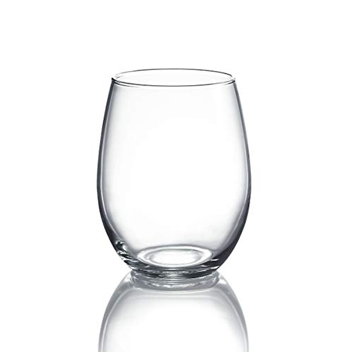 Luminarc Arc International N7337 Cachet Stemless Wine Glass,15 Ounce, Set of 4, Clear
