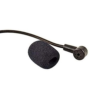 3.5mm Wired Condenser Headset Microphone, Flexible Wired Boom Conference Speech Speaker for Coaches, Tour Guides,Presentations （cord length 3.3ft）