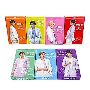 KPOPBP 378 Pcs Kpop Bangtan Boys Members Photocards Map Of The Soul Lomo Cards Gift box For ARMY Daughter