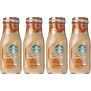 Starbucks Frappuccino Coffee Drink, Caramel, 9.5 oz (4 Pack)