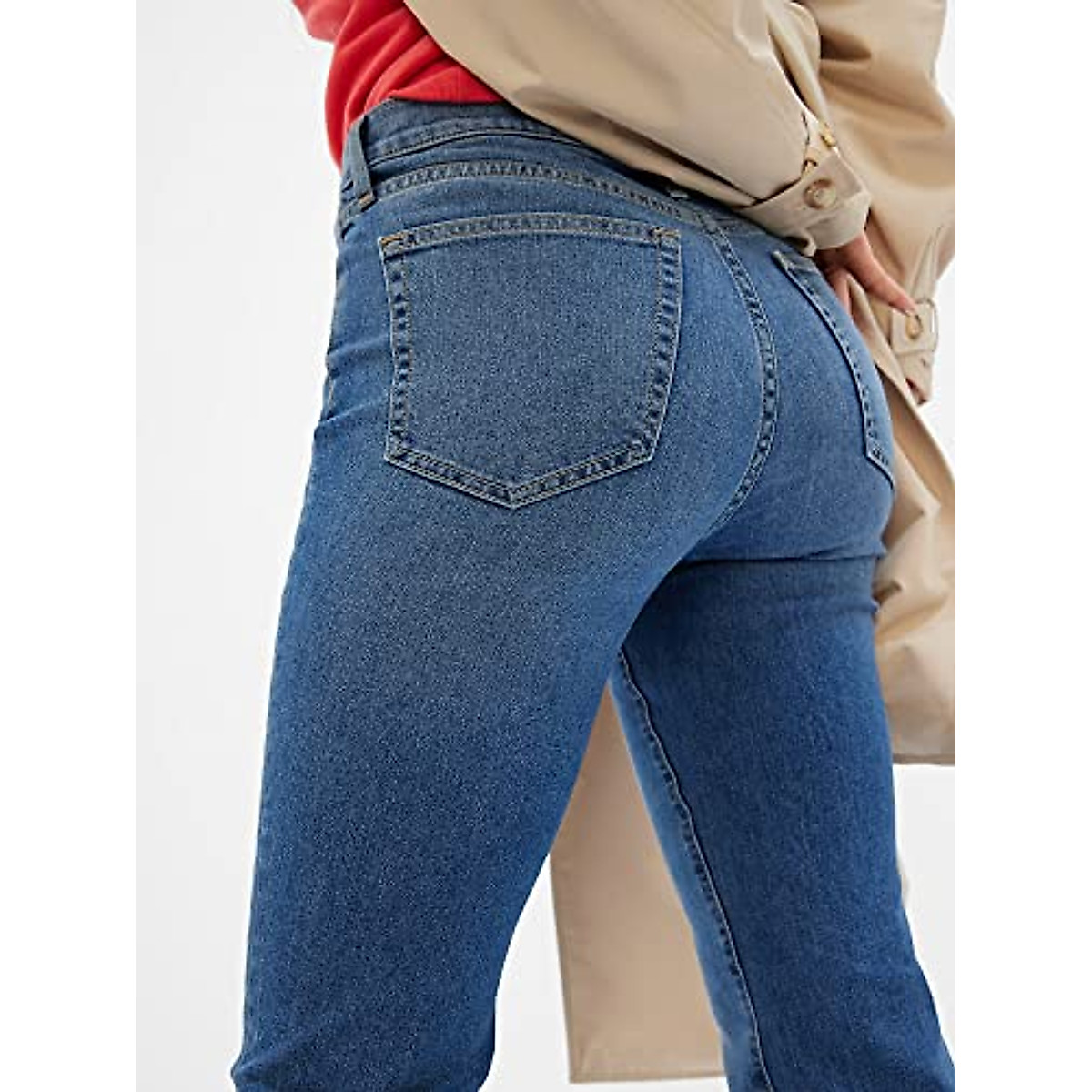 GAP Womens Boot Cut Jeans, Medium Wash, 34 Regular US