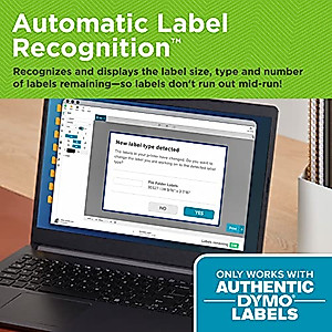 DYMO LabelWriter 550 Label Printer Bundle, Label Maker with Direct Thermal Printing, Automatic Label Recognition, Includes 1 Roll Each: Address Labels, Multipurpose Labels, Durable Multipurpose Labels