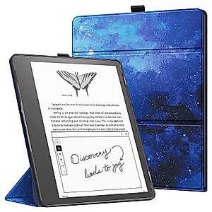 Fintie Trifold Case for Kindle Scribe (2024/2022 Release) - Ultra Lightweight Slim Shell Foldable Stand Cover with Auto Sleep/Wake for 10.2" Amazon Kindle Scribe 2024/2022, Starry Sky