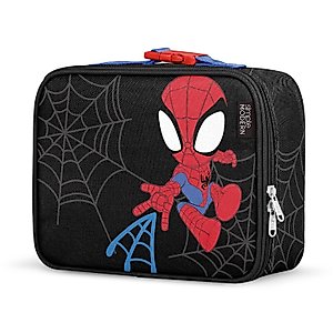 Simple Modern Marvel Kids Lunch Box for School | Reusable Insulated Lunch Bag for Toddler, Girl, and Boy | Meal Containers with Exterior & Interior Pockets | Hadley Collection | Spidey Kid