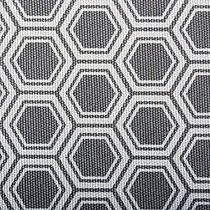 DII Collapsible Polyester Storage Cube, Honeycomb, Gray, Large