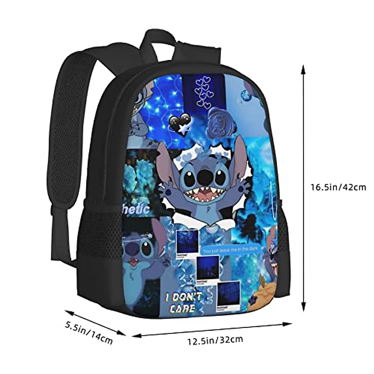 Cute Stitch Backpacks Cartoon Daypack Unisex Laptop Bag For Man Women College Office Picnic Travel