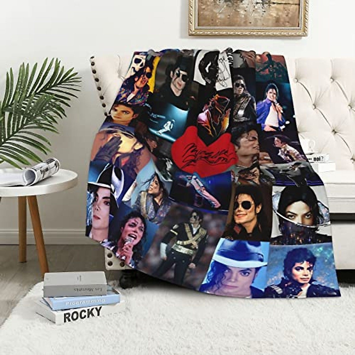 shuangying Throw Blanket Comfort Lightweigt Warmth Flannel Super Soft Cozy Blankets Birthday Gift.Sofa Bed. 60''x50''