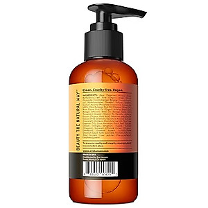 Vitamin C Cleanser Face Wash | Anti Aging Facial Cleanser for Fine Lines, Age Spots, Dark Circles | Cruelty Free Skin Care Cleansing Gel with Aloe Vera, Vitamin E (4 oz)