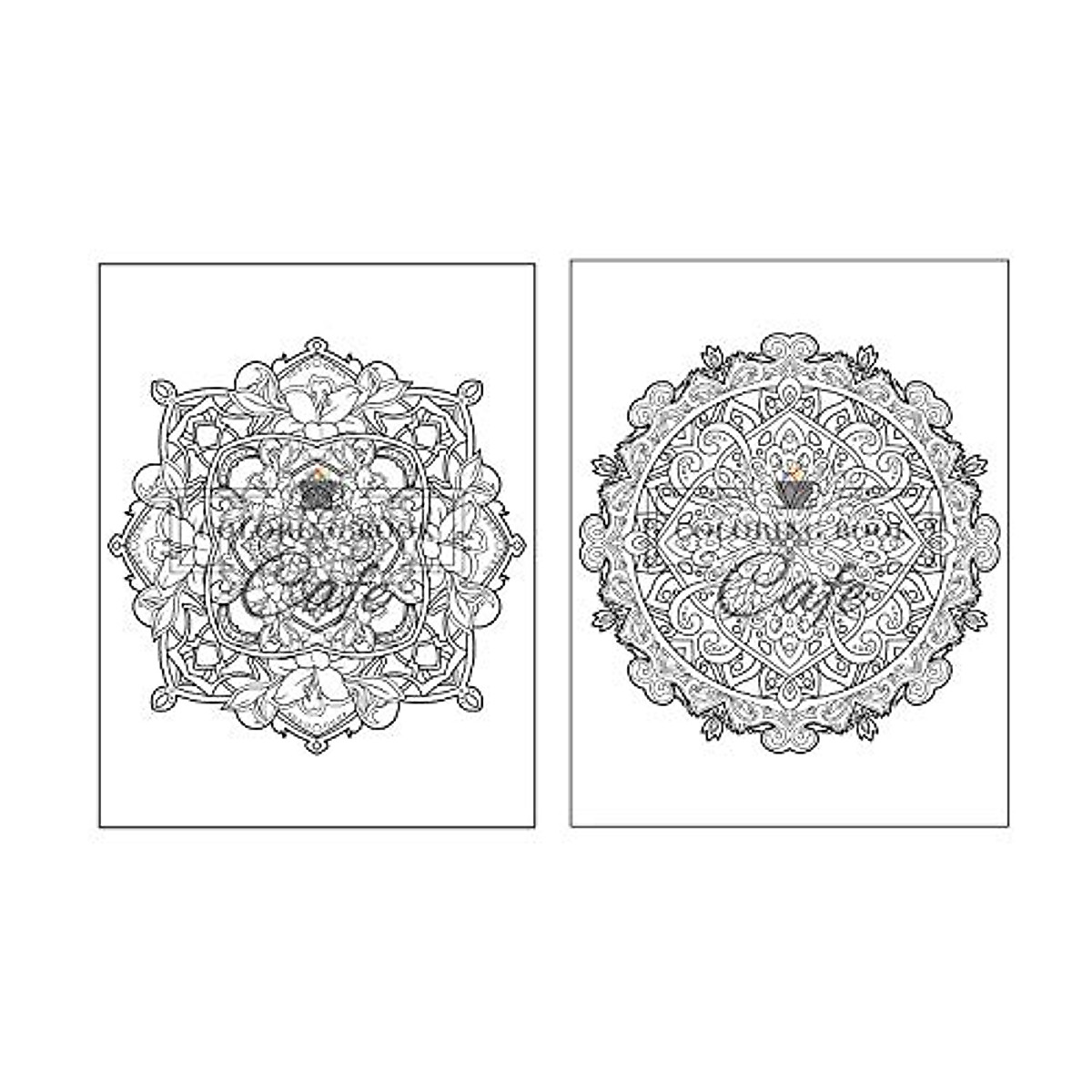 125 Mandalas: An Adult Coloring Book Featuring 125 of the World’s Most Beautiful Mandalas for Stress Relief and Relaxation (Mandala Coloring Books)