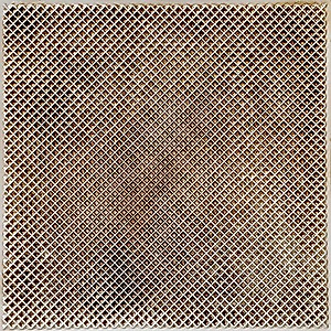 From Plain To Beautiful In Hours DCT20 Mesh PVC 2' x 2' Glue-up or Lay-in Ceiling Tile (Covers / 200 sq.ft) Antique White, 50 Piece
