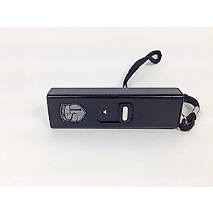 Slider 3 Million Volt Mini Stun Gun Flashlight Black