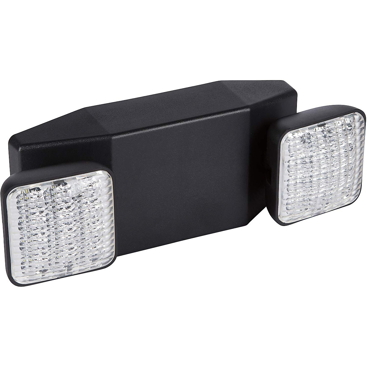 Morris 73427 Square Head LED Emergency Light, High Output Remote Capable, Black
