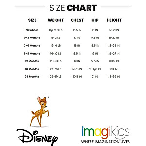 Disney Classics Patch Newborn Baby Boys Bodysuit Pants and Hat 3 Piece Outfit Set White 6-9 Months