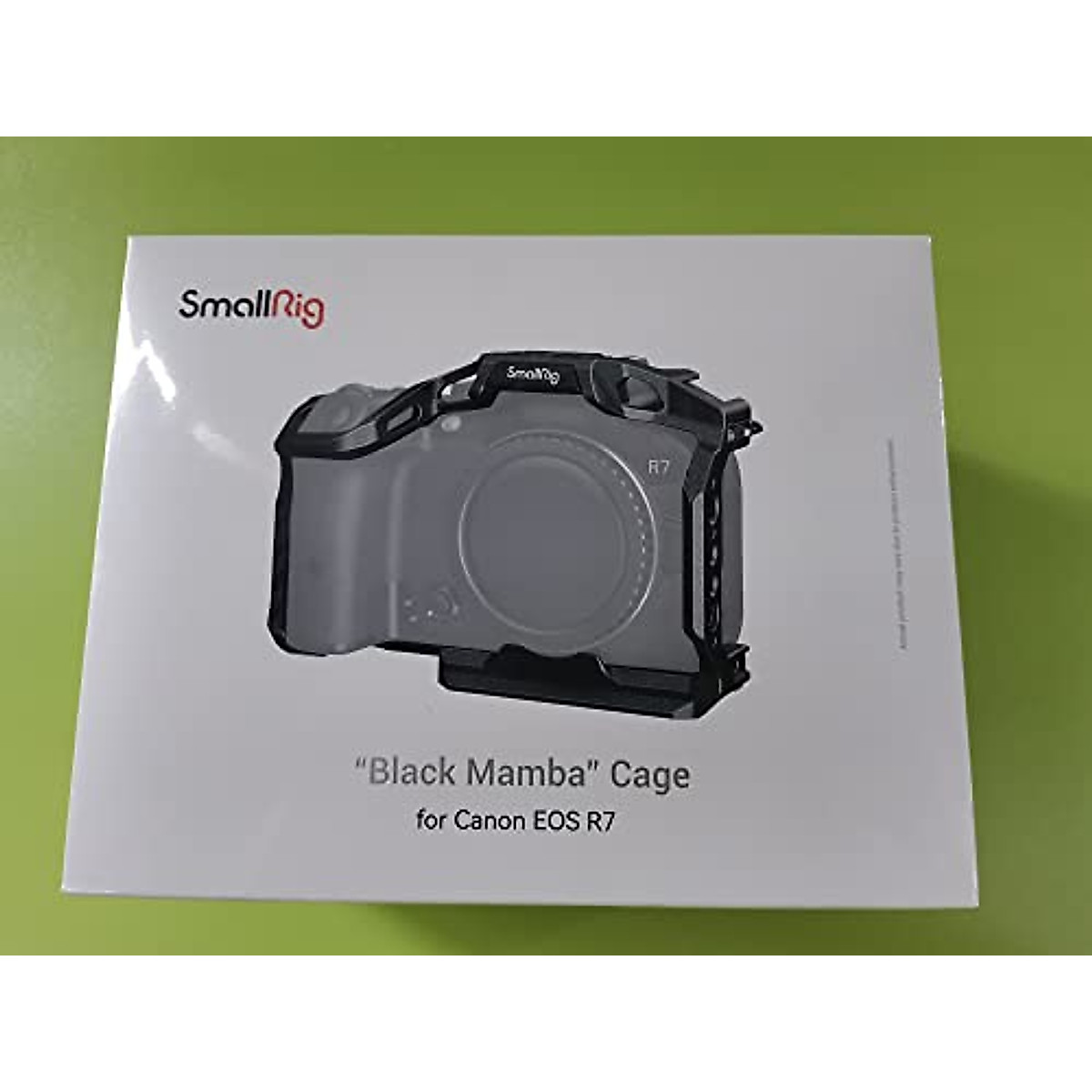 SmallRig R7 Cage for Canon R7, Aluminum Alloy R7 cage with Quick Release Plate for Arca Stand, Cold Shoe, NATO Rail and Threaded Holes, Formfitting Camera Cage Video Rig for Canon R7-4003