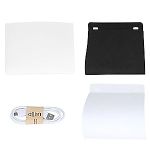Depthlan Folding Photo Studio Kit Box with LED Light for Photographing Shooting Tent for Small Size Itens