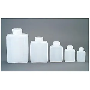Nalgene HDPE Square Narrow Mouth Bottle (4-Ounce)