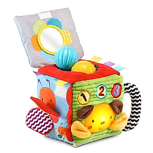 VTech Soft and Smart Sensory Cube, Multicolor, 3-24 months