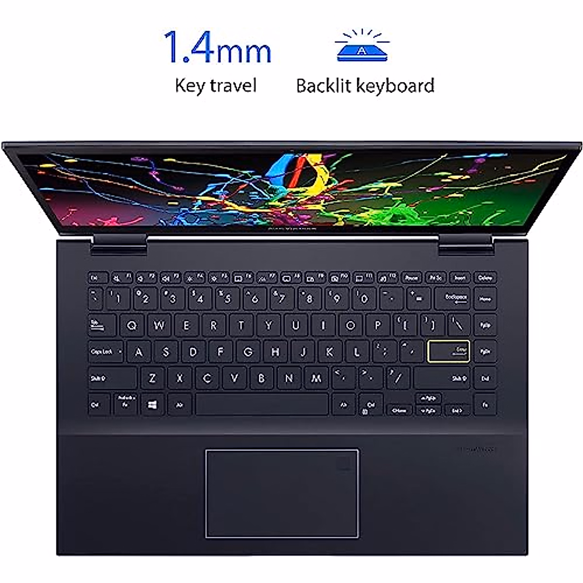 ASUS VivoBook Flip 14 Laptop, Thin and Light 2-in-1 FHD Touch Display, AMD Ryzen 5 5500U, 20GB RAM, 1TB PCIE SSD, Fingerprint Reader, Windows 11 H +GM Accessory