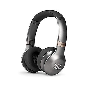 JBL Everest 310 On-Ear Wireless Bluetooth Headphones with Microphone - Gun Metal (Renewed)