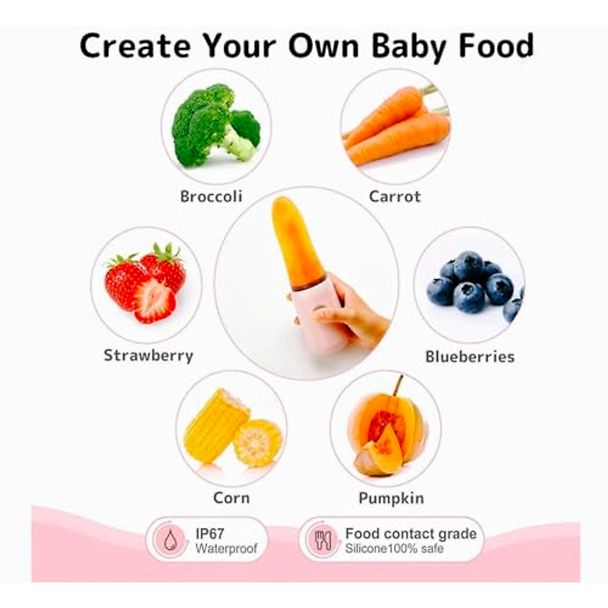 Socila Baby Food Maker - Safe & Portable Feeding Solution