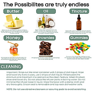 Hello High - Ultra Infuser - All in One Decarboxylator, Butter Maker and Oil Infuser Machine, Best for All Types of Herbal Infusions, Can Easily Infuse 1-3 Cups, Available with 4 Stick Butter Mold