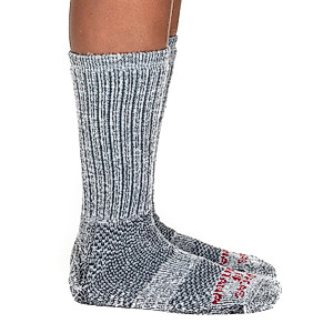 Boot Socks For Men Alpaca Blend Socks With Extra Cushion, Thermal Socks For Women Alpaca Socks Men (Red, Medium - Women 8-10, Men 7-9)