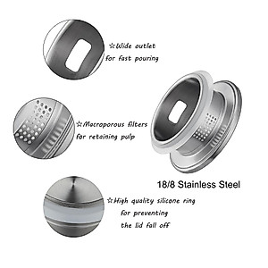 Glass Pitcher with Lid, Water Carafe 80 oz, Iced Tea, Juice, Milk, Coffee, Lemonade Pitcher, Borosilicate Boiling Glassware, Hot & Cold Beverages