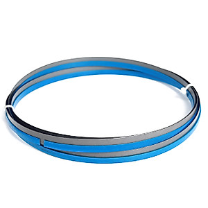 Imachinist S641212610 64-1/2" Long, 1/2" Wide, 6/10 TPI Variable Teeth Bi-Metal Band Saw Blades for Cutting Aluminum