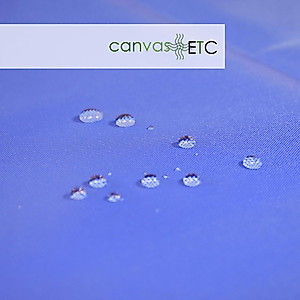 Durable, Water-Repellent 420 Denier Nylon Packcloth for Makers & Hobbyists - Lightweight & Easy-to-Sew 420D Nylon Packcloth, Ideal for Packs, Covers, Tactical Gear - Packcloth, 60 in Wide Royal Blue