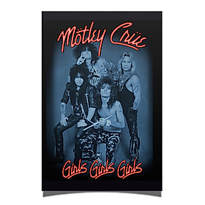 Desert Cactus Motley Crue Poster 24 inches by 36 inches Decoration Room (Design 14)