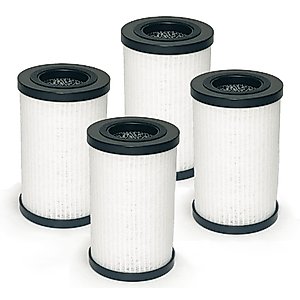 Nispira AFP2-SP Replacement Filter for Scosche FrescheAIR Car Air Purifier Remove Smoke, Dust, Chemical Smell 3-in-1 HEPA Activated Carbon 4 Packs